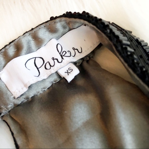 Parker | Dresses | Parker Isla Beaded Firecracker Silk Shift Xs | Poshmark